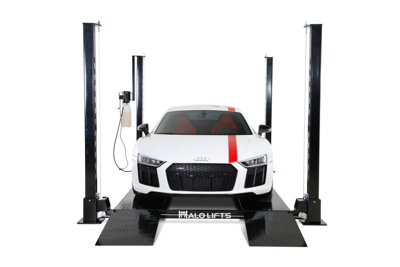 HALO LIFTS PRO 4 Post Car Lift – 9,000 LBS Capacity – AUTOLIFTS