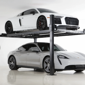 Trinity MT3 Motorcycle Trailer Stand, Store or Roll Ride-Up 3-Rail ...